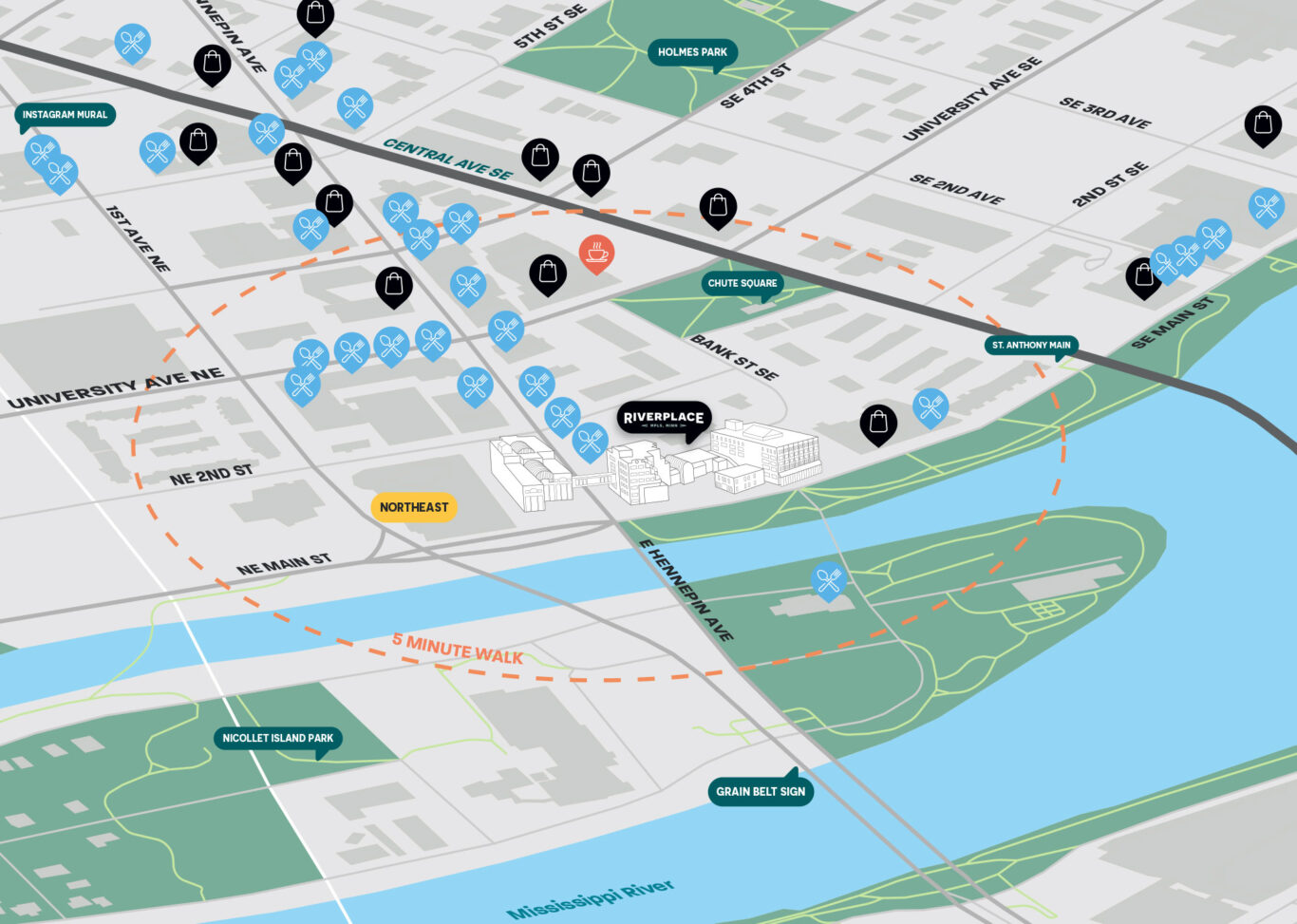 The Area | Riverplace